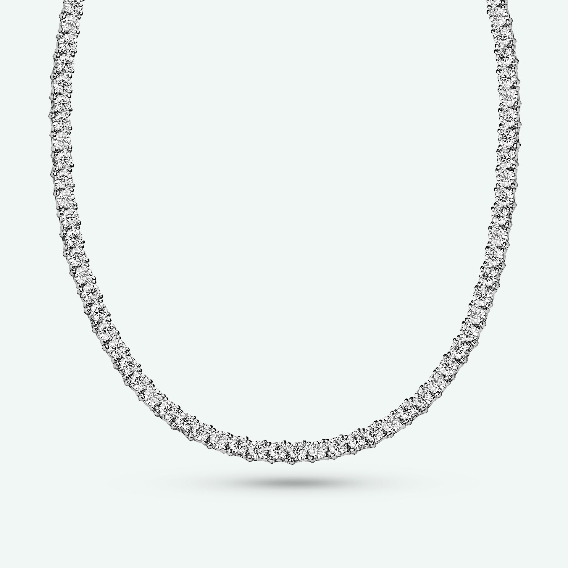 The Devon Classic Pave' Necklace