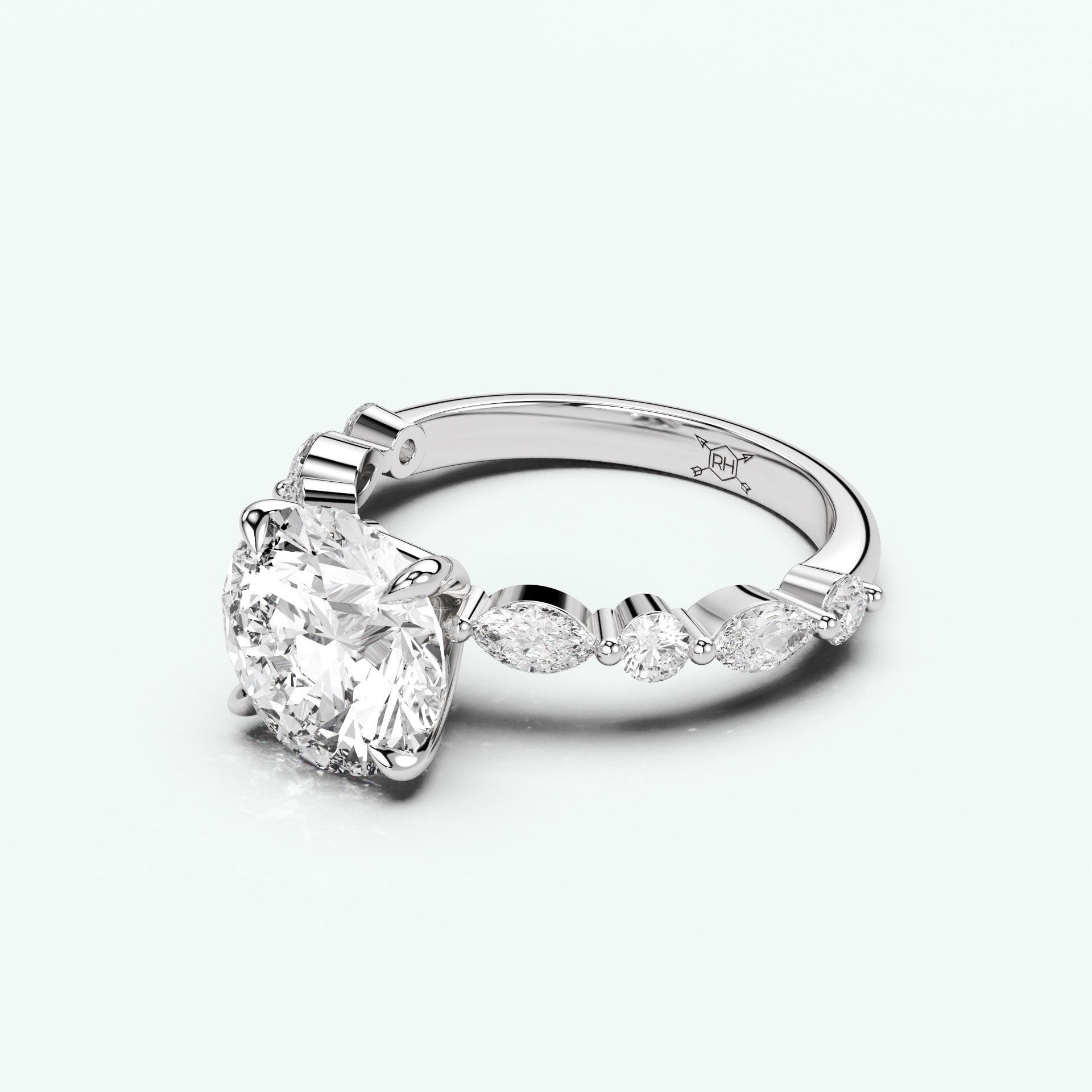 The Smiley Engagement Ring – Robin Hood Diamonds